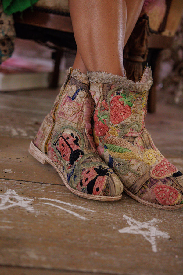 Embroidered Ranchero Boots - 41 – Magnolia Pearl Clothing