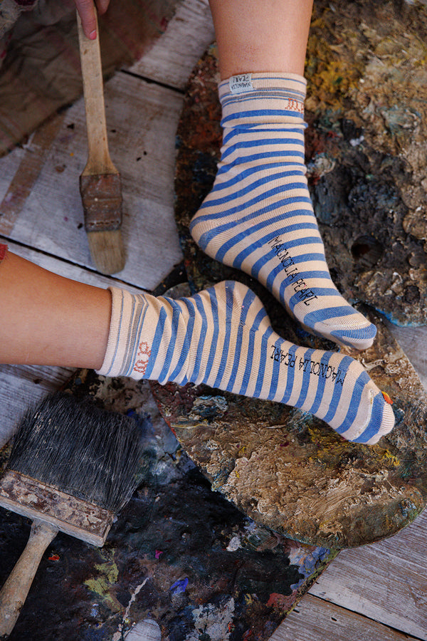 French Stripe MP Socks – Magnolia Pearl Clothing